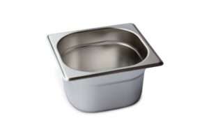 Stainless Steel Grade 304 Stainless Steel GN Pan 1/6 100mm Depth (4 ...